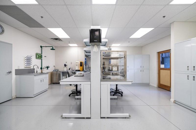 In the decoration design of microbiology laboratory, how to consider ...