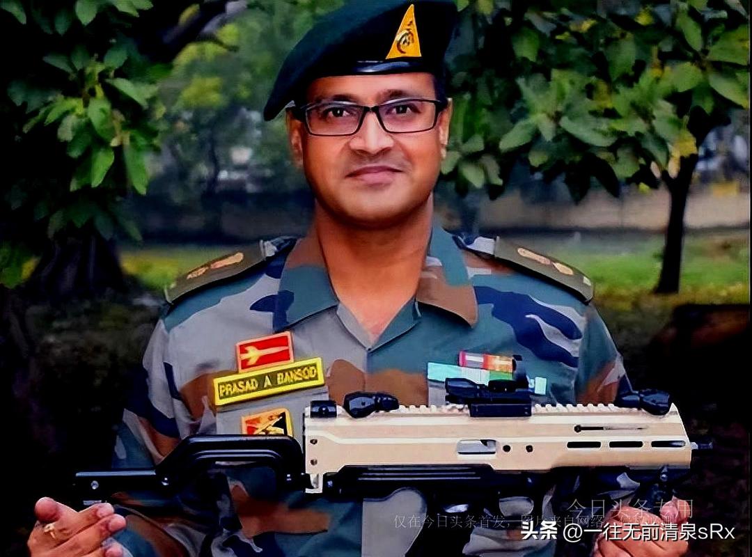 The minister was so excited about the carbine made in India that he ...