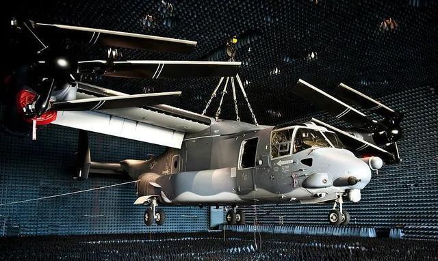 The first bomb of the American V-22 "Osprey" tilt-rotor aircraft with ...