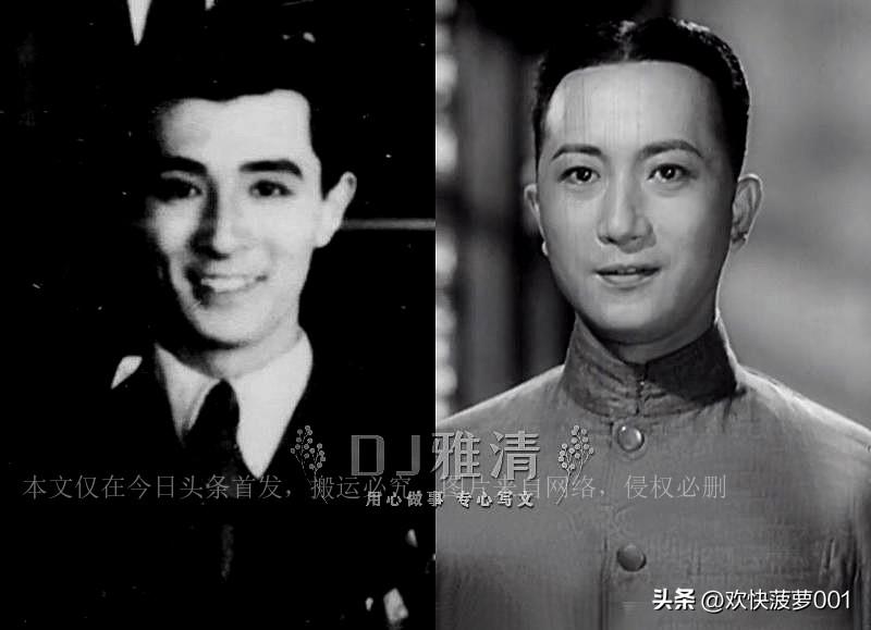 Both are the top male stars of Shanghai Film Studio. If we take a close ...