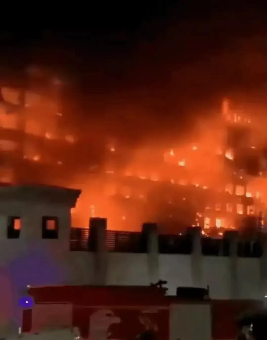 The Israeli government building was in flames. Who knows how many ...