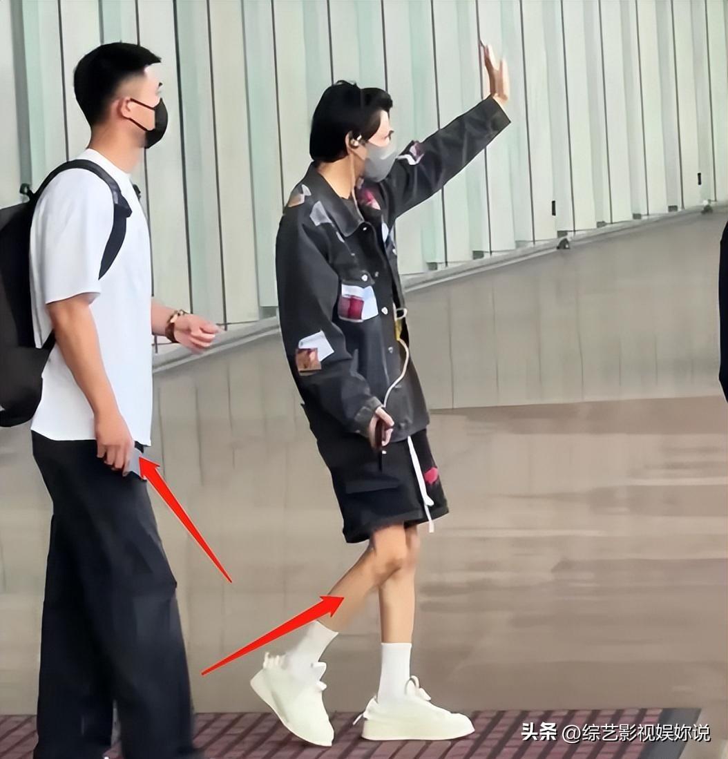 35-year-old Luo Yunxi encountered her at the airport because her legs were too thin and ...