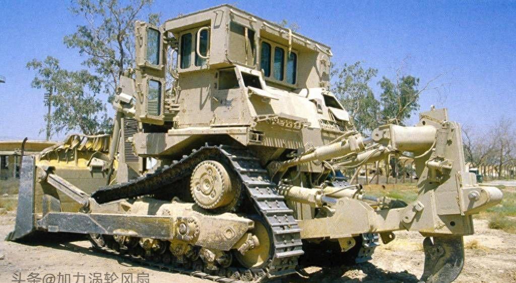 Shocking! The Israeli army's D9 heavy-armored bulldozers led the way ...