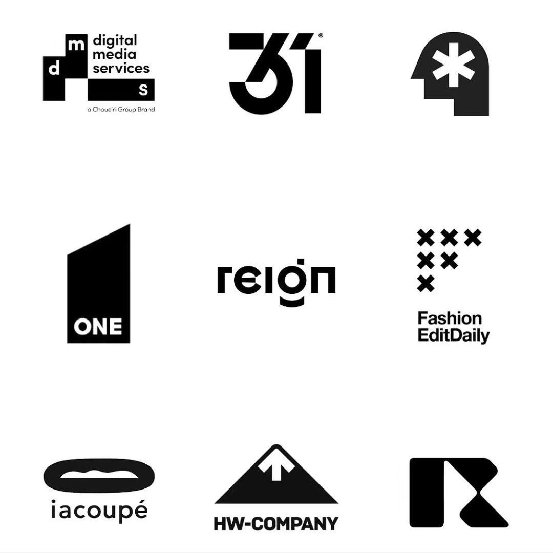 54 creative graphic logo designs with high recognition and strong sense ...