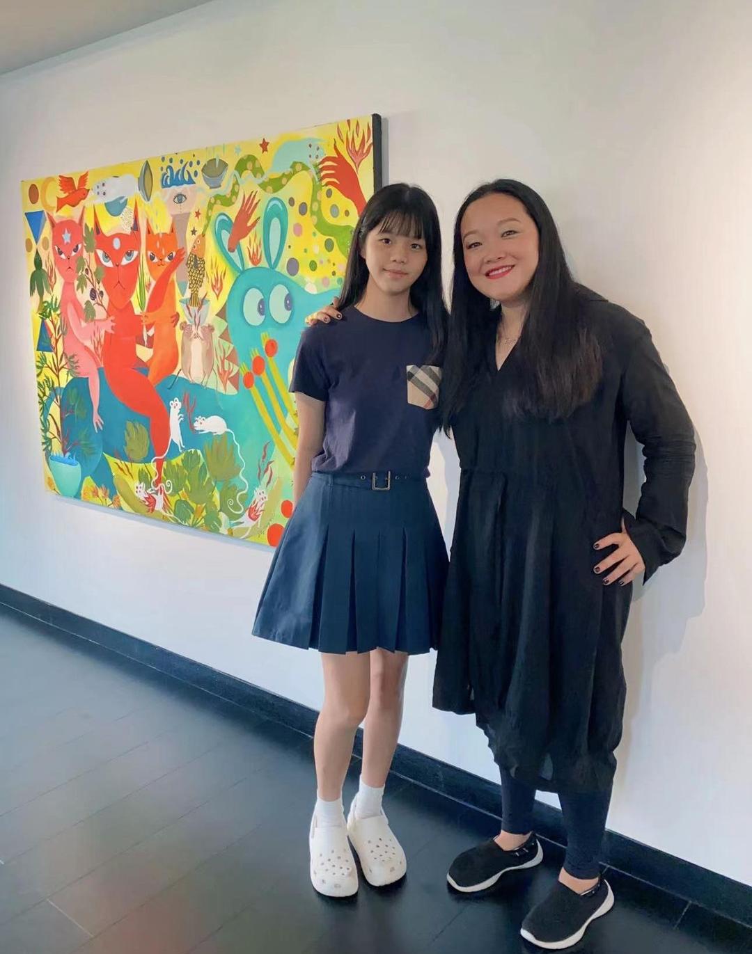 Liang Zuo's daughter rarely reveals her current situation! Liang Tian ...