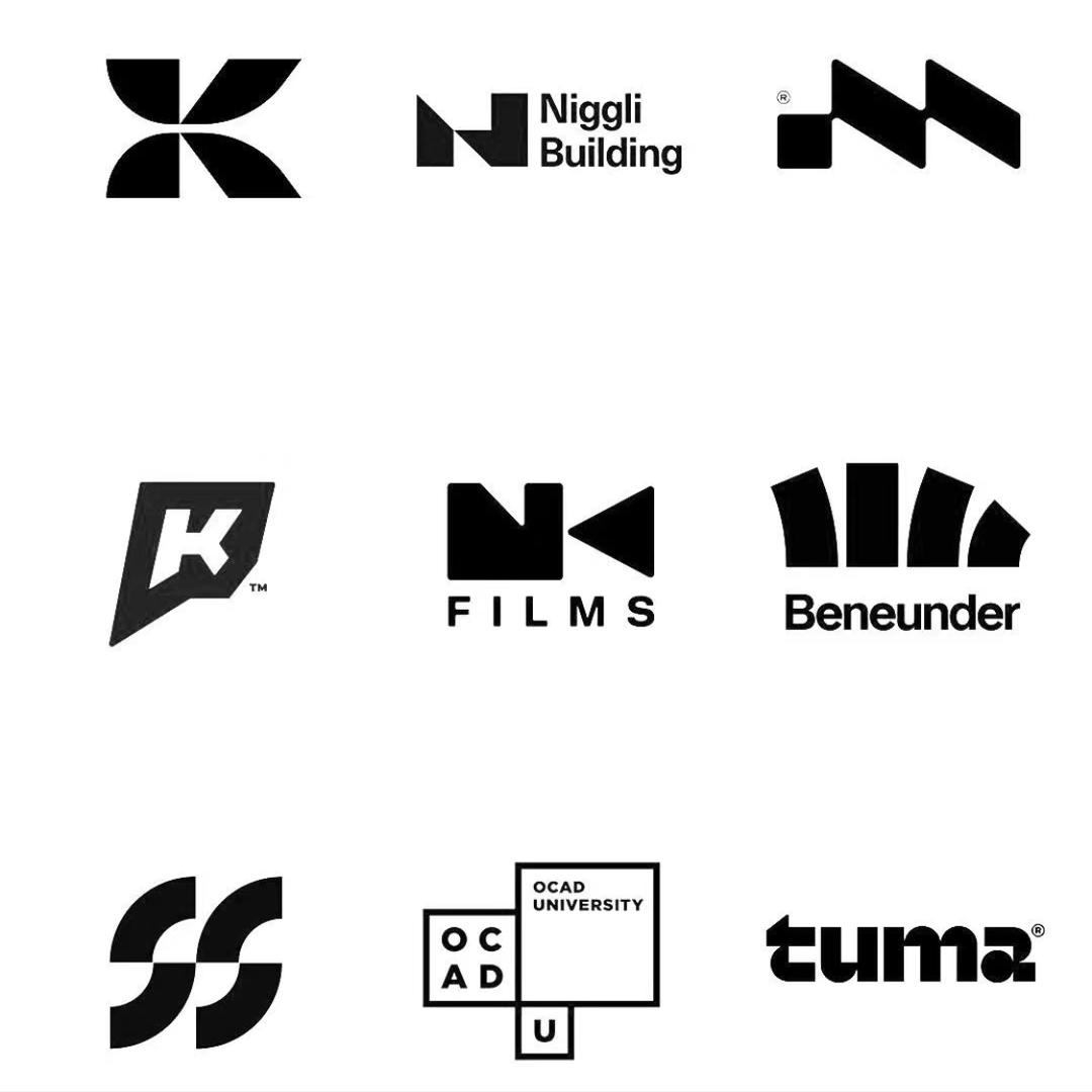 54 creative graphic logo designs with high recognition and strong sense ...