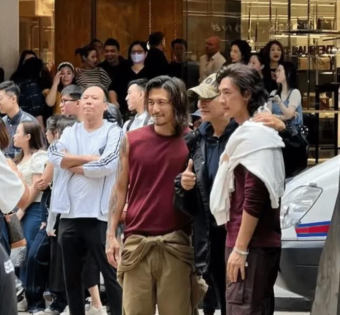 Ting Fung transforms into a curly-haired homeless man and his height is ...