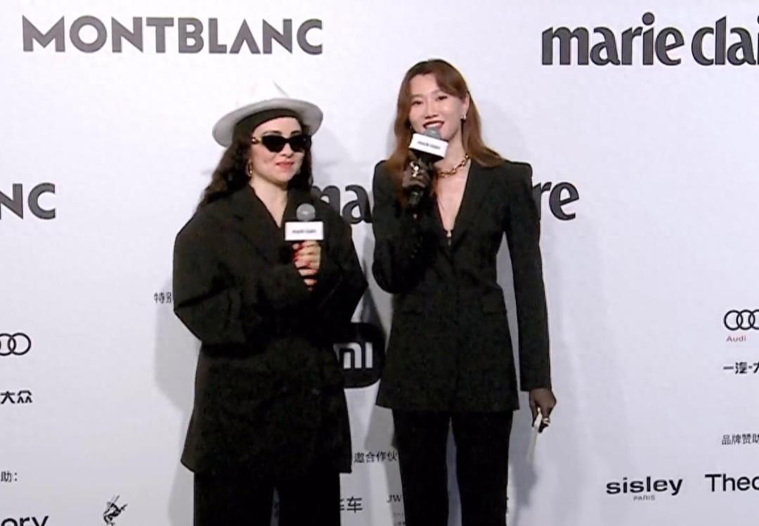 Marie Claire's female host is so domineering! He is 182 centimeters ...