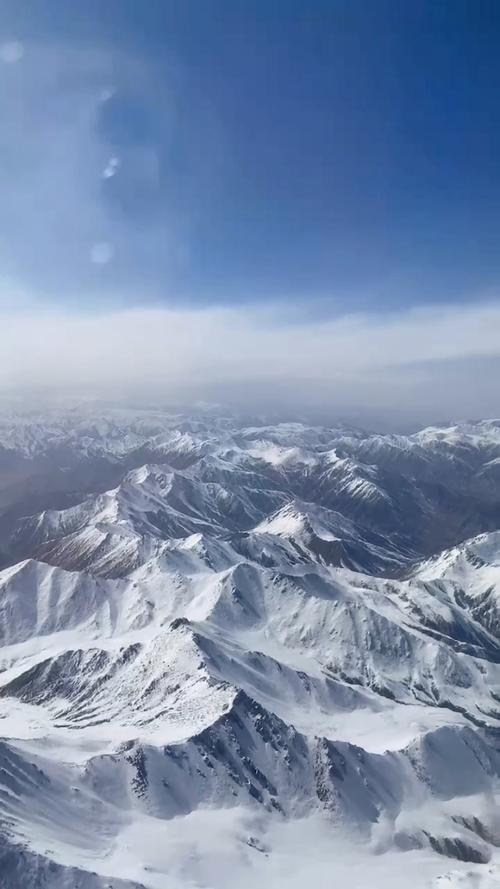 Satellite aerial photography of Kunlun Mountain, the "ancestor of ...