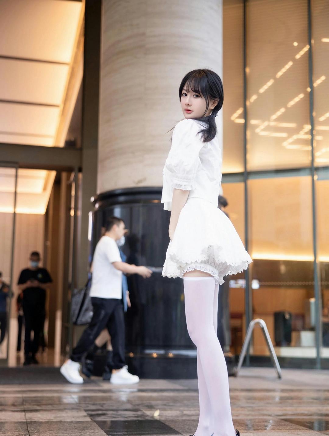 Youyou——Pure White JK Girl "Photography Review and Appreciation" - iMedia