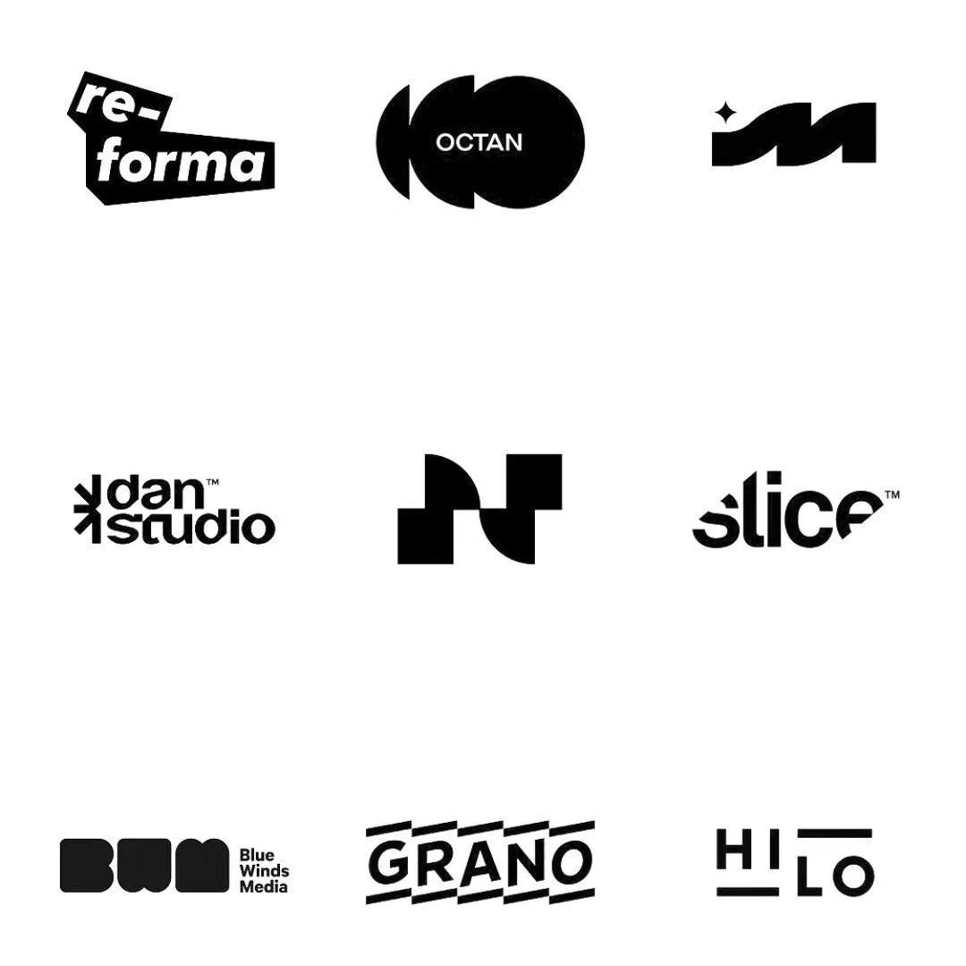 54 creative graphic logo designs with high recognition and strong sense ...