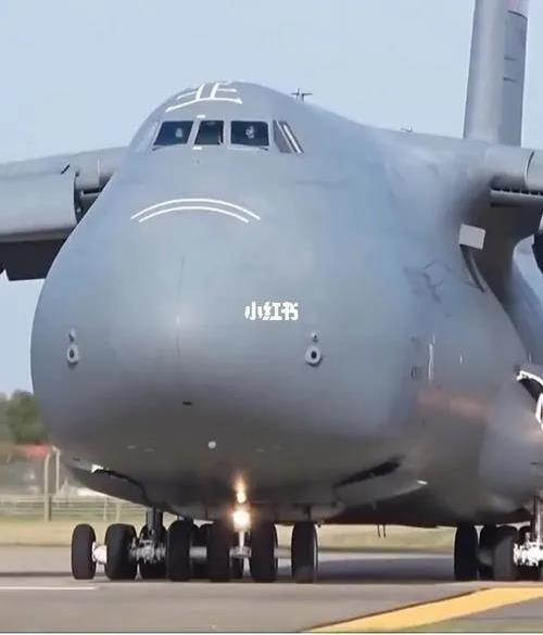 The American C5 Super Galaxy transport aircraft is currently the ...