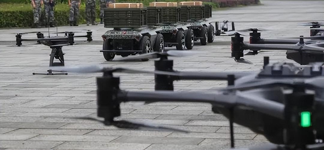 Various intelligent armed unmanned equipment of the People's Liberation ...