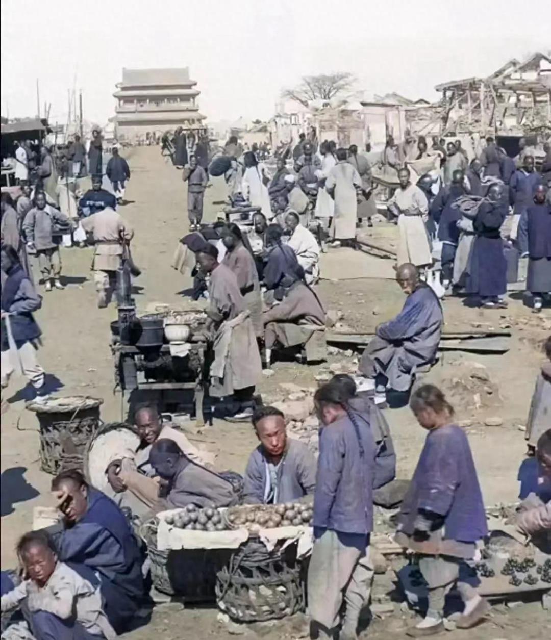 The few beauties of the bannermen in old photos of the late Qing ...