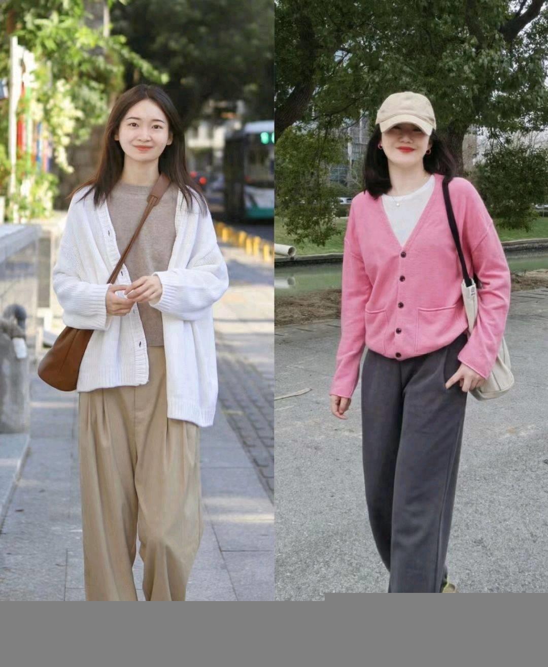 In spring, I like to wear simple clothes, which are comfortable and ...