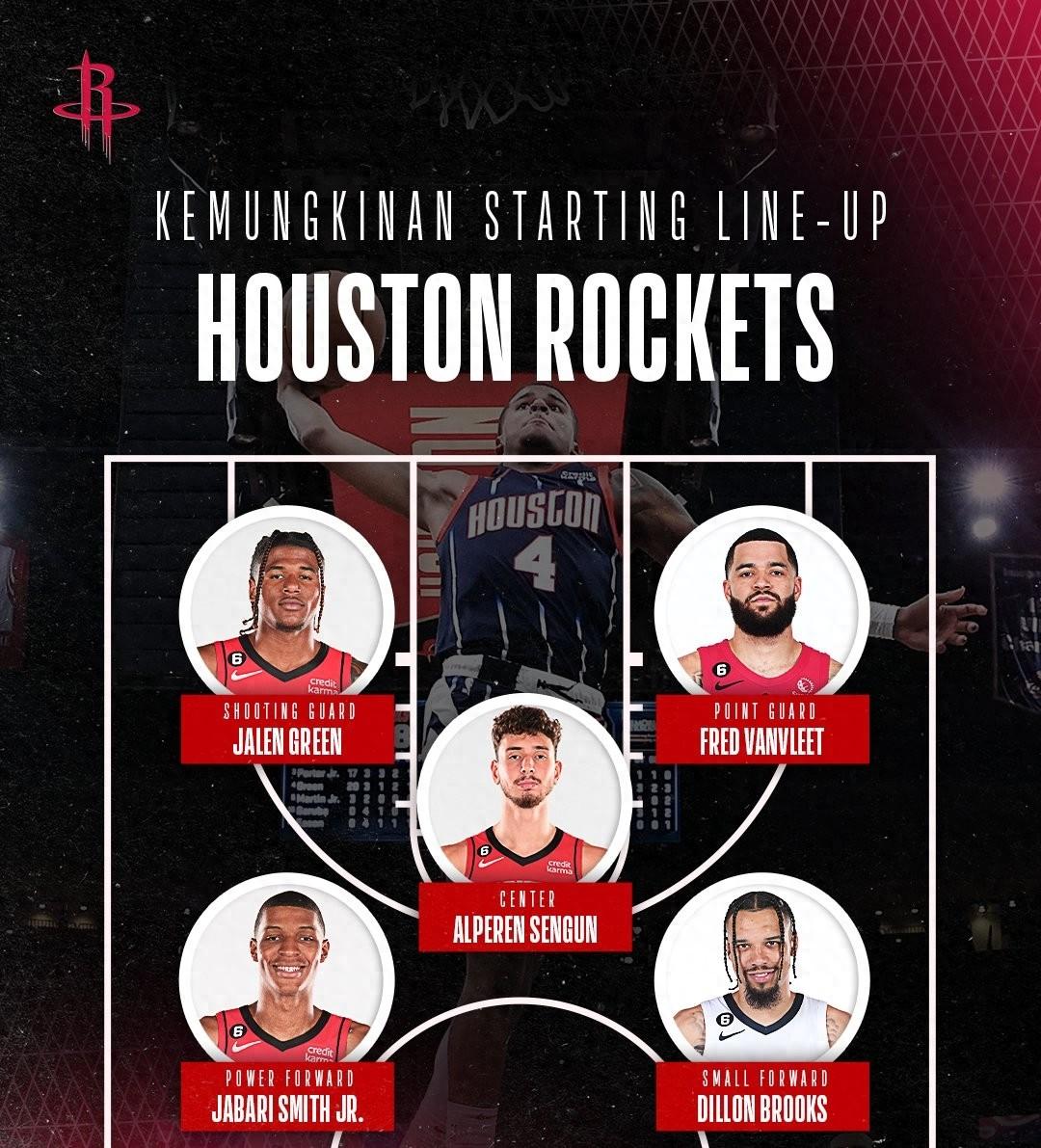 with no doubt! The Rockets' starting five are revealed, Udoka gives the ...