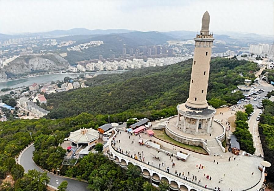Dalian Baiyushan Tower is an ironclad evidence of Japan's invasion of ...