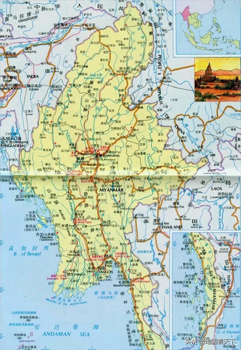 Introduction to the physical geography of Myanmar - iMedia