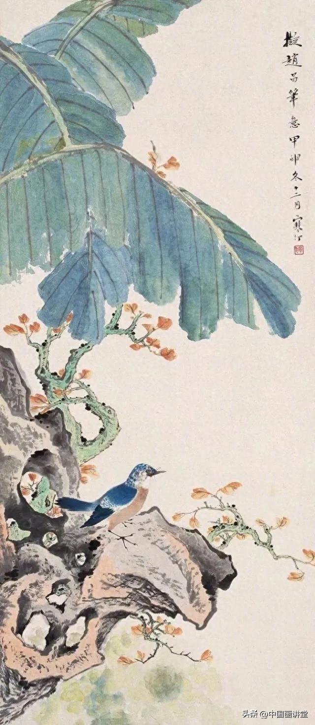 Jiang Hanting's painting of birds: unique and a unique skill - iMedia