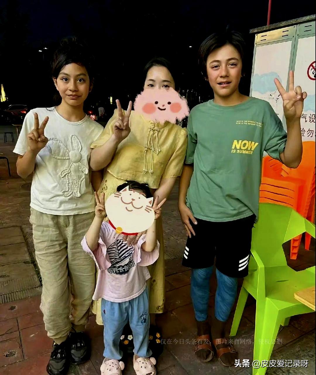 The appearance of Liu Ye's mixed-race son and daughter has changed ...