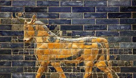 The ancient Babylonians were obsessed with blue and built the beautiful ...