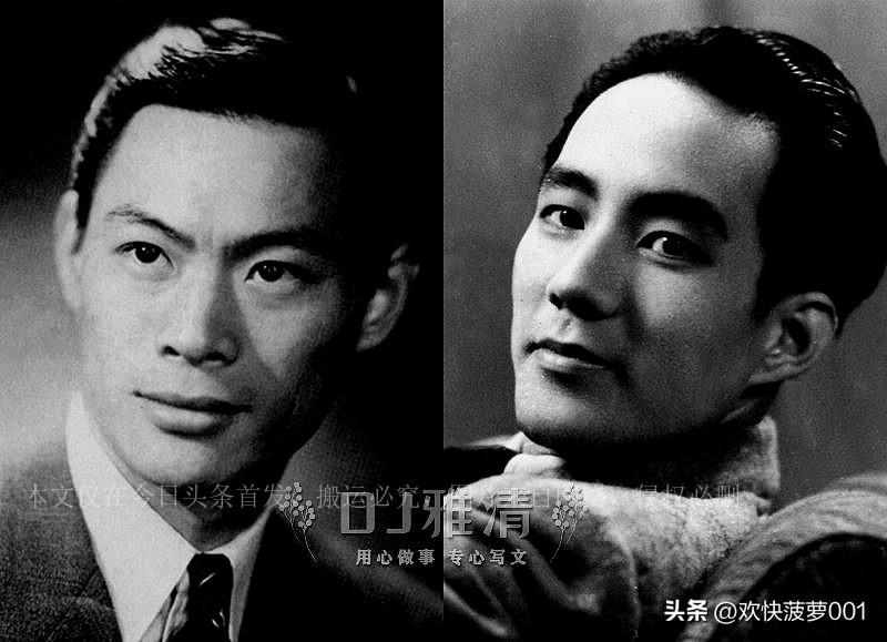 Both are the top male stars of Shanghai Film Studio. If we take a close ...