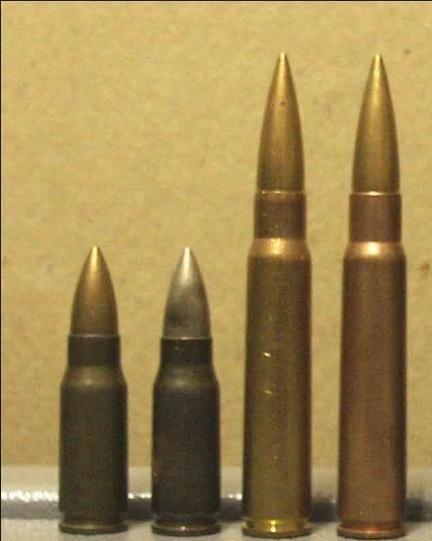 The difference between 12.7 and 14.5 bullets is less than 2 mm. Why do ...