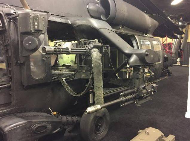 Heavy firepower version of "Black Hawk", MH-60L DAP special operations ...