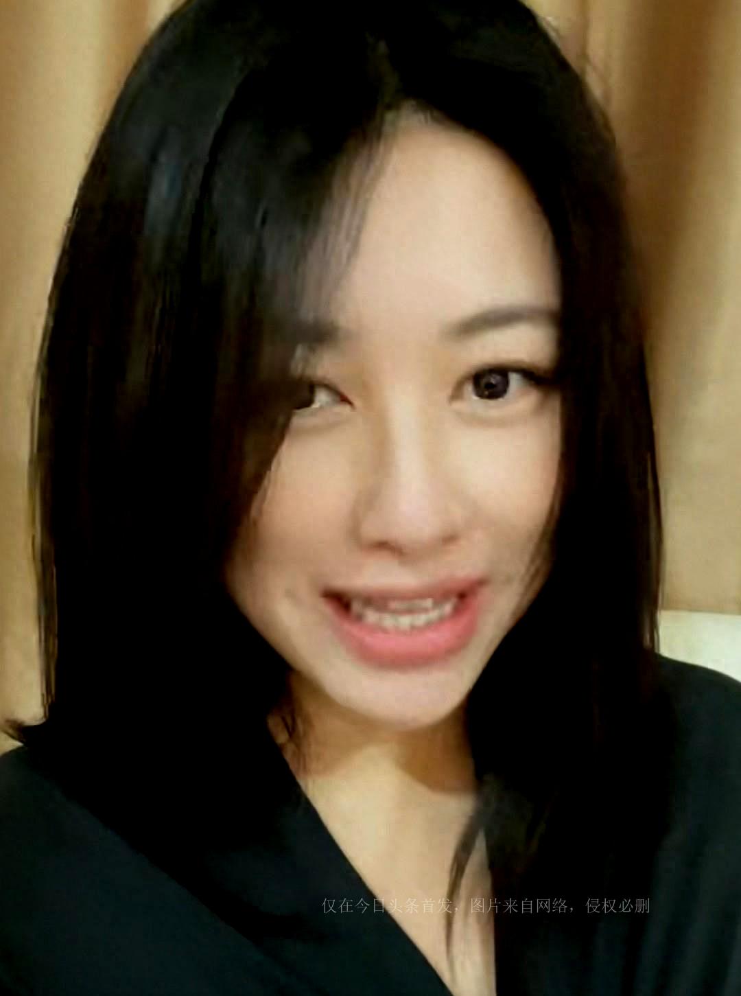 37-year-old Zhu Zhu showed up without make-up after giving birth and ...
