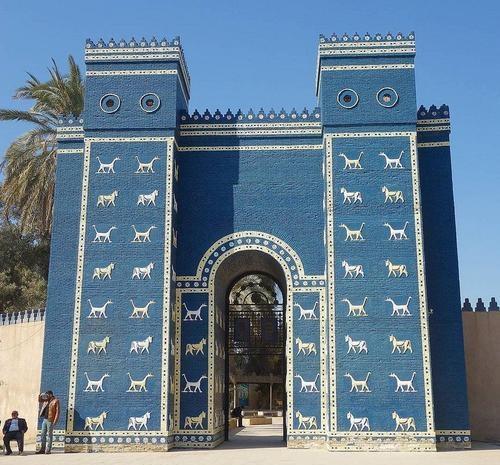 The ancient Babylonians were obsessed with blue and built the beautiful ...