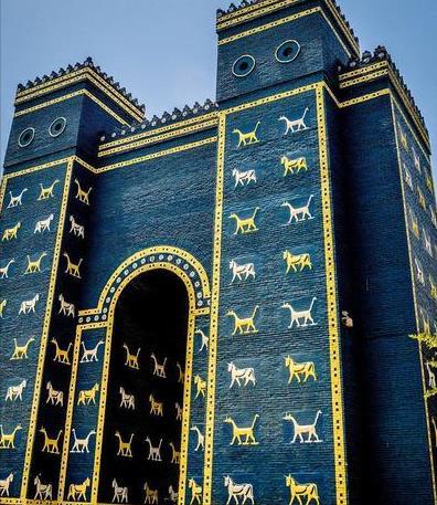 The ancient Babylonians were obsessed with blue and built the beautiful ...