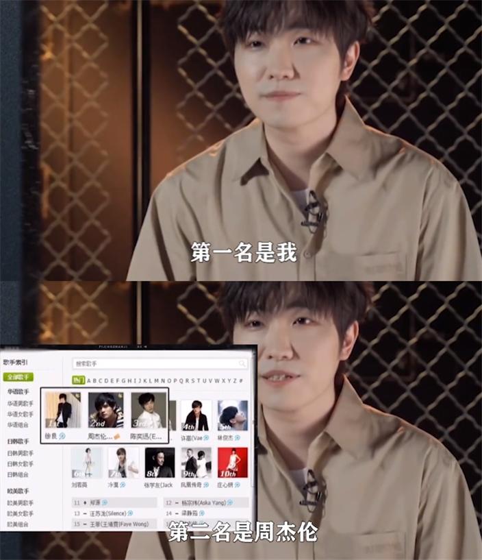 Xu Liang: At that time, I was ranked first on the music charts, and Jay ...