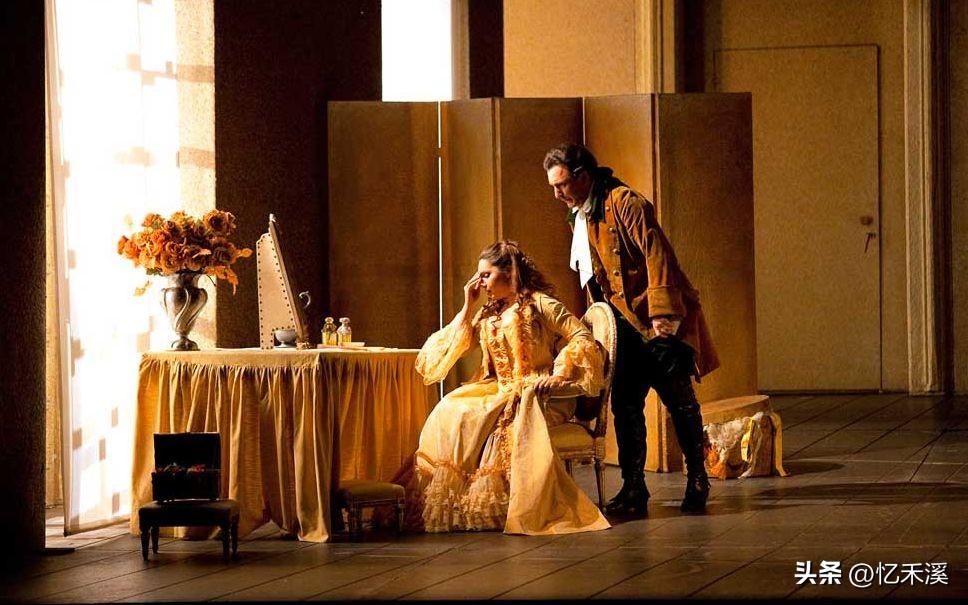What is the singing style of the soprano aria in Mozart's opera "The ...