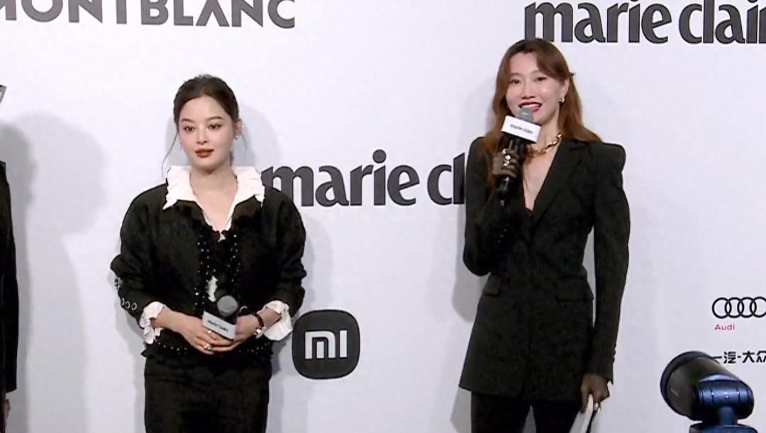 Marie Claire's female host is so domineering! He is 182 centimeters ...