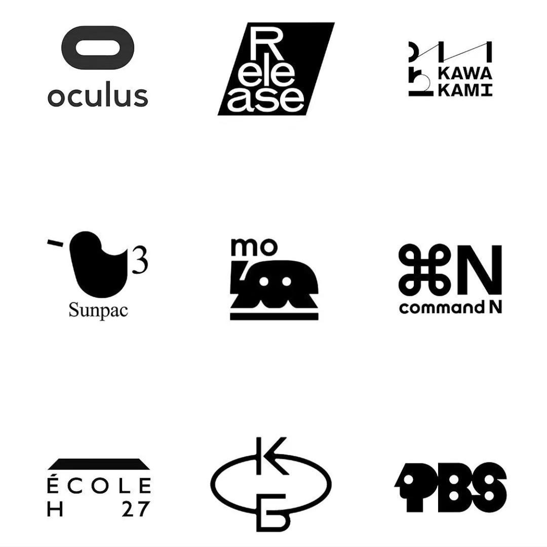 54 creative graphic logo designs with high recognition and strong sense ...