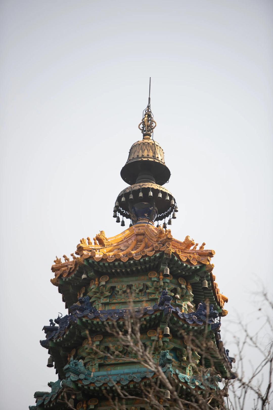 Hidden deep in the mountains behind the Summer Palace, the Huachengge ...