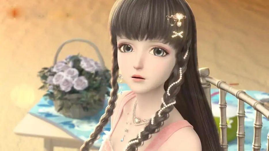 Wang Mo has finally grown up. At 19 years old, she is really beautiful ...