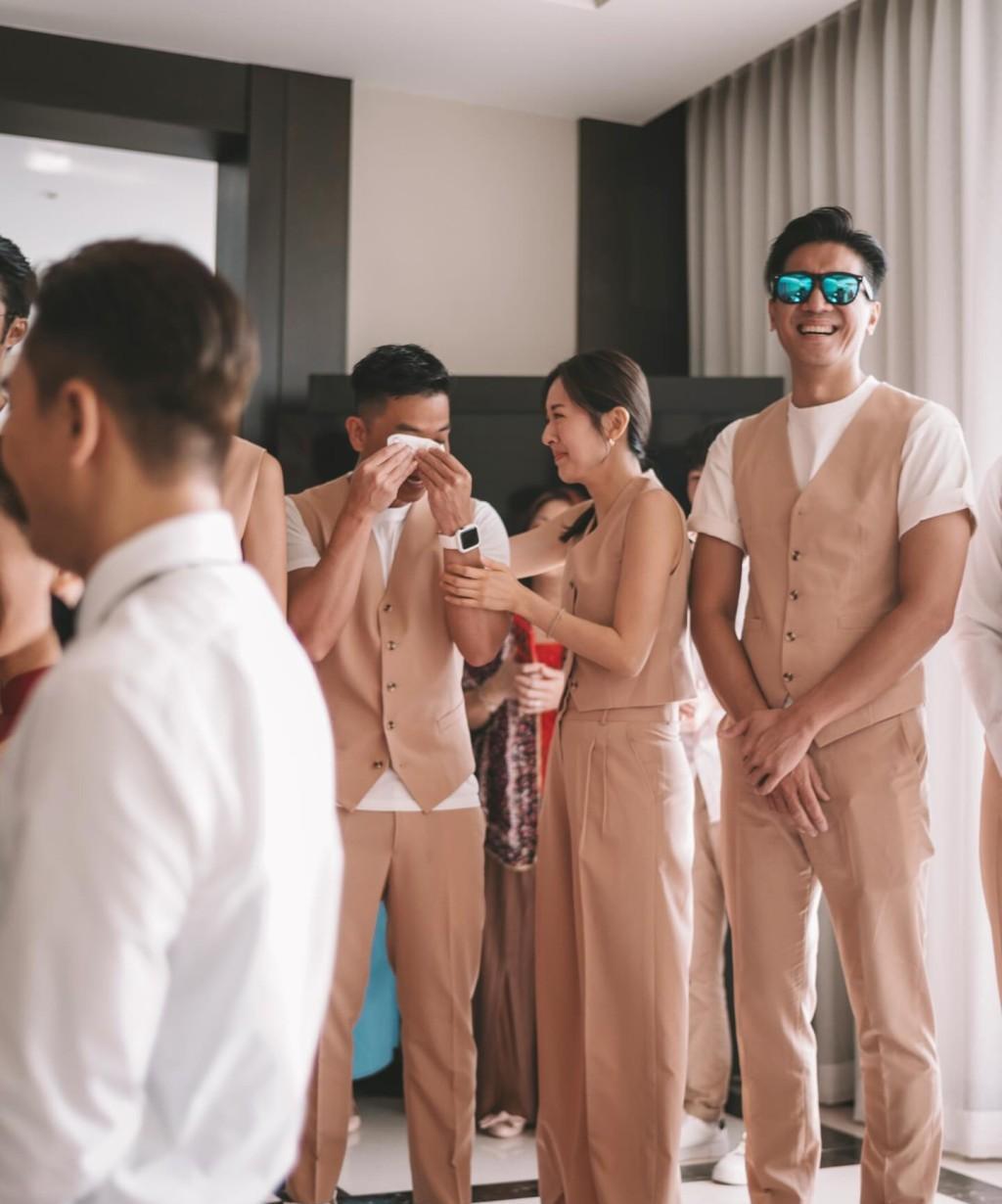 Ma Guoming, Tang Luowen's wedding 6-member brotherhood is finally exposed! Ma Guoming knelt down ...