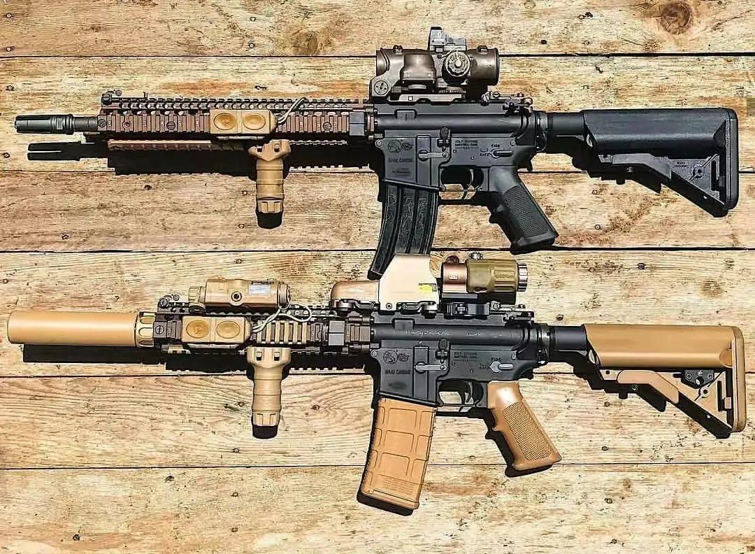 Common firearms used by U.S. special forces - iMedia