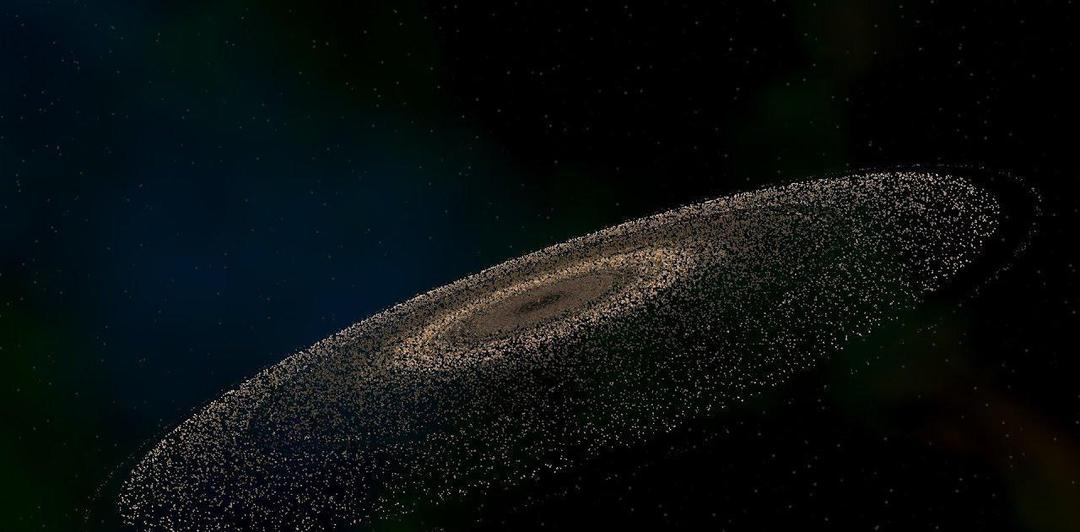 "Super Saturn" was discovered. The huge planetary ring is 200 times ...