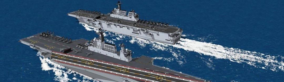 076 is here? A ship type that has never appeared in the world. In fact ...