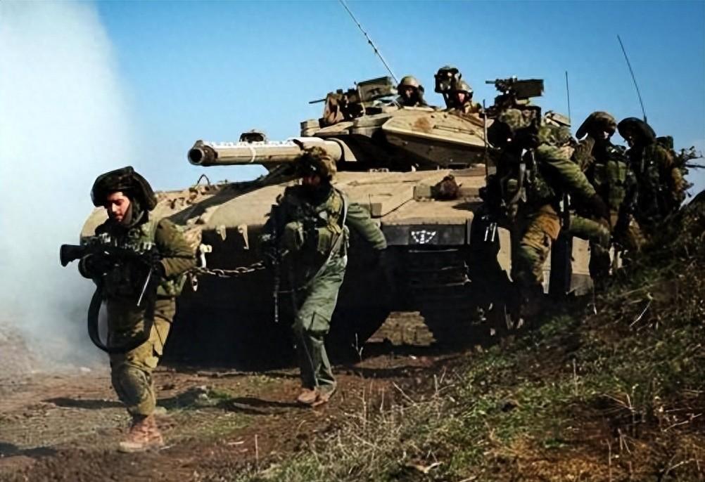 The ground offensive began. The first to enter Gaza was the General ...