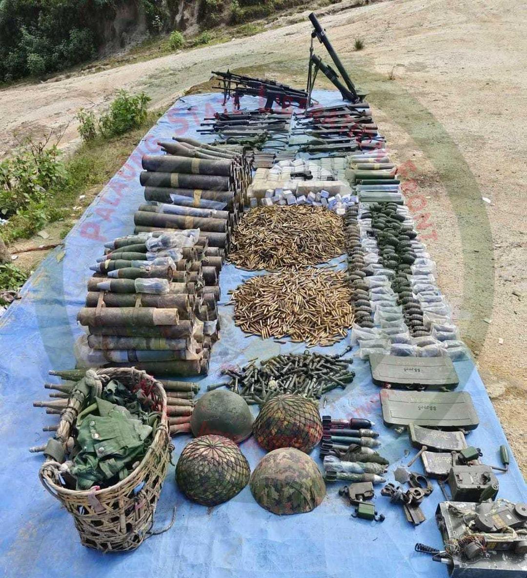 passionate! The Ta'ang National Liberation Army captured five major ...