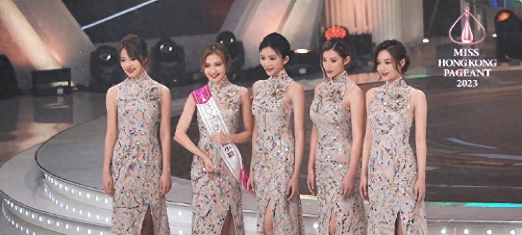Miss Hong Kong's beauty reappeared, her figure was stunning, but she ...