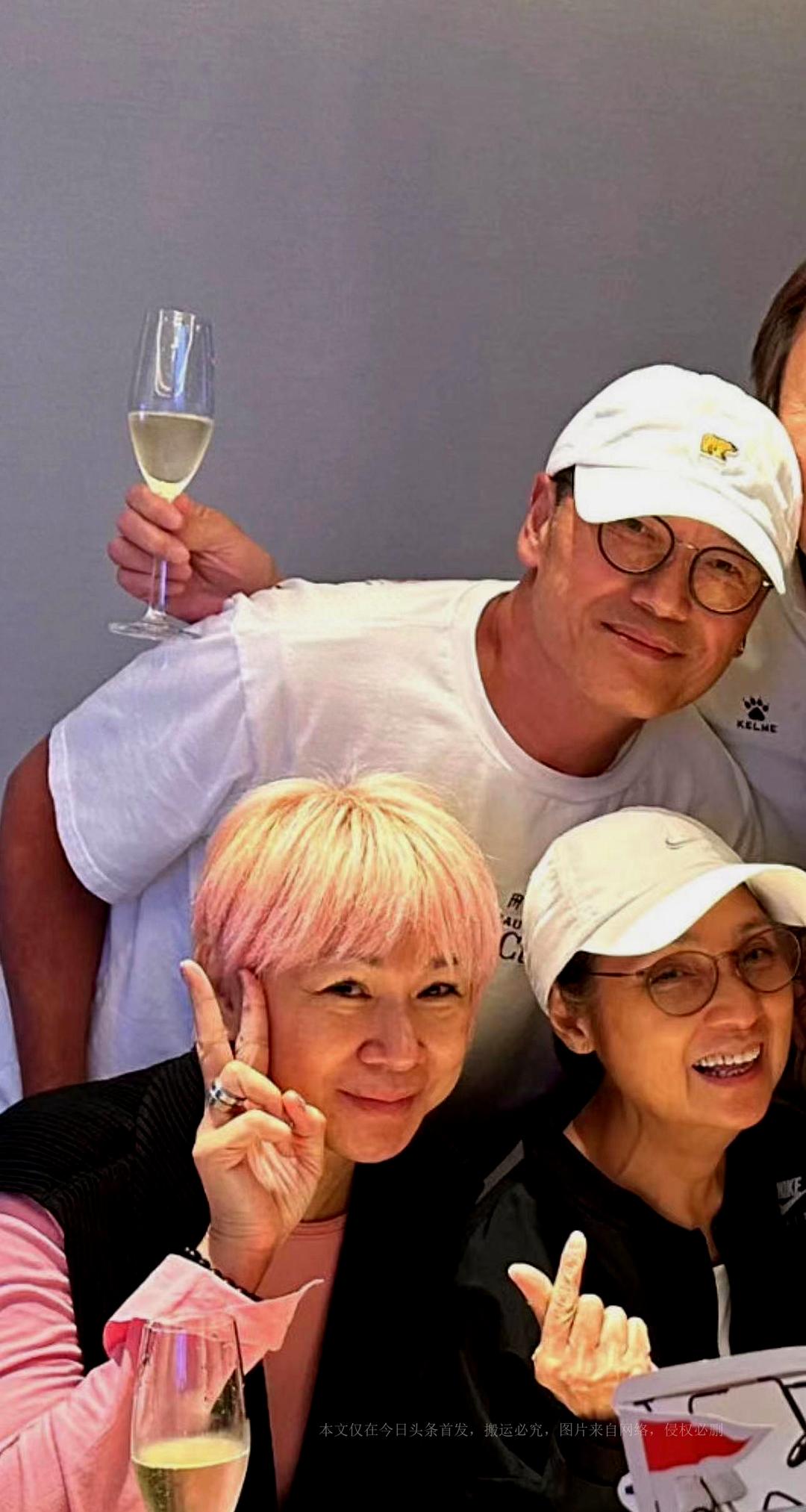 All the veteran Hong Kong stars celebrate Michael Miu's birthday, Qi ...