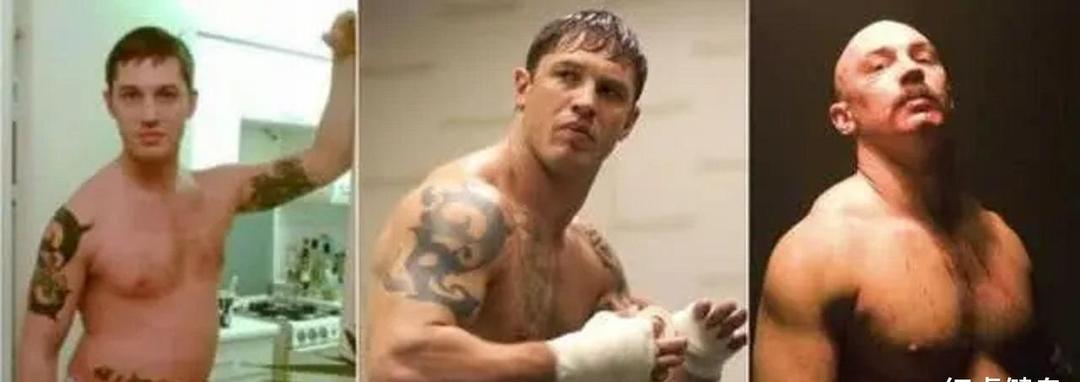 From handsome boy to "muscular beast": Tom Hardy's body transformation ...