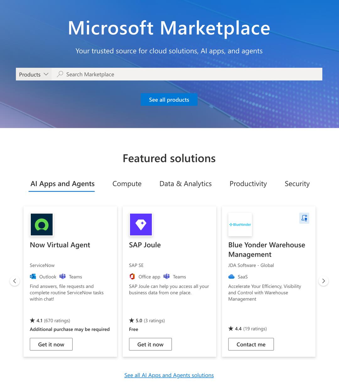 Microsoft launches Microsoft Marketplace, a sales platform for AI ...