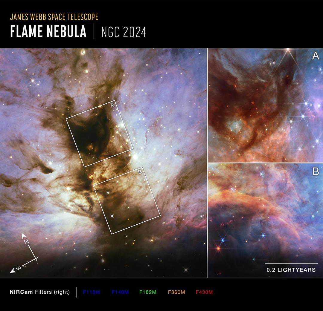 Webb reveals smallest quasi-star in Flame Nebula - iMedia
