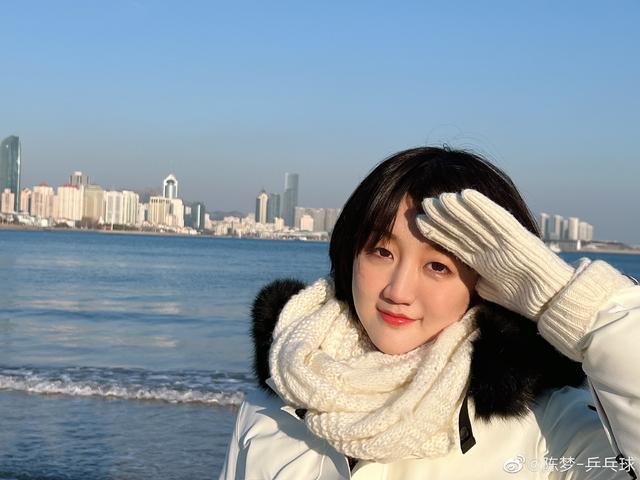 Chen Meng's new year photos!The first sister of Guoping has entered the ...