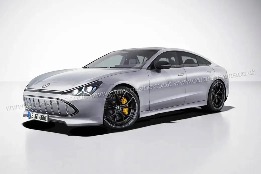 Pure electric AMG C590: 1,000 horsepower at the rear wheels, is ...